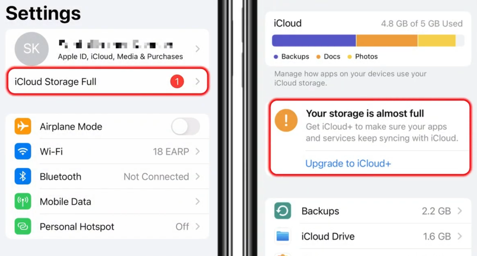 Why Is My iCloud Storage Full After Deleting Photos? - FotoProfy