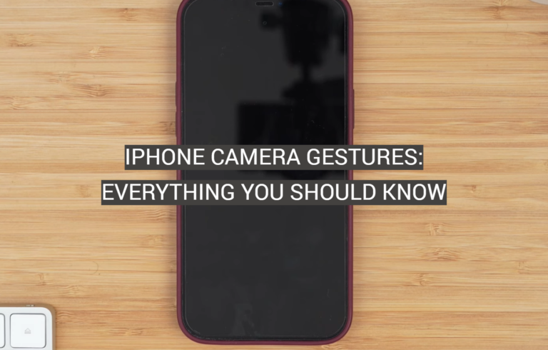 iPhone Camera Gestures: Everything You Should Know - FotoProfy